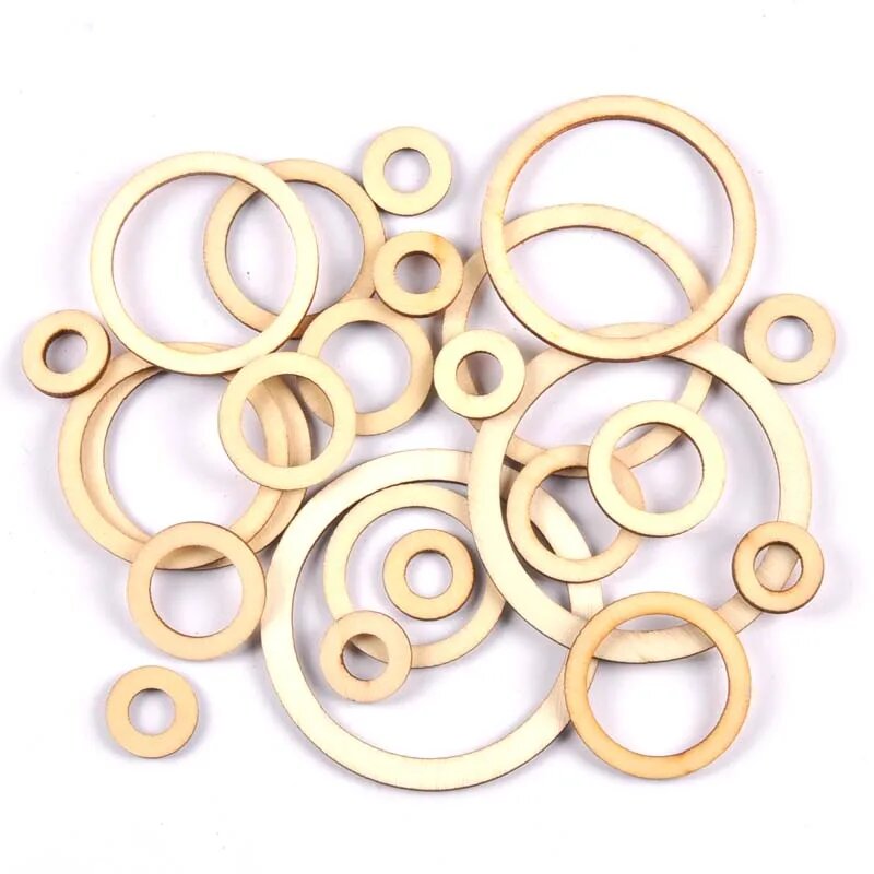 Деревянное кольцо/кольцо, искусство, искусство, самодельные круглые украшения ручной работы, 20/30/40/50/60/75 мм mt2569