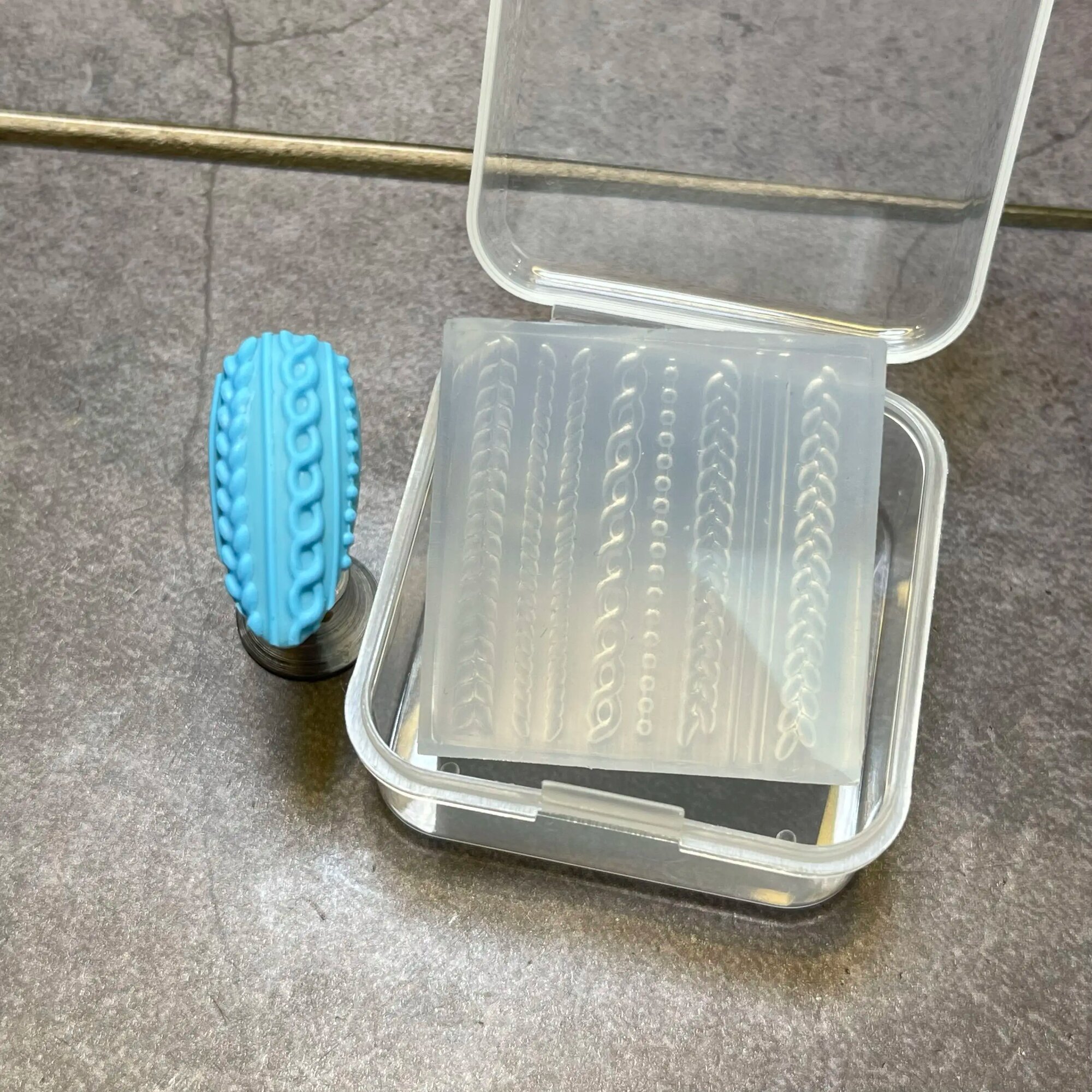 Формы для ногтей 3D медведь, Цвет: MY-4.5-A