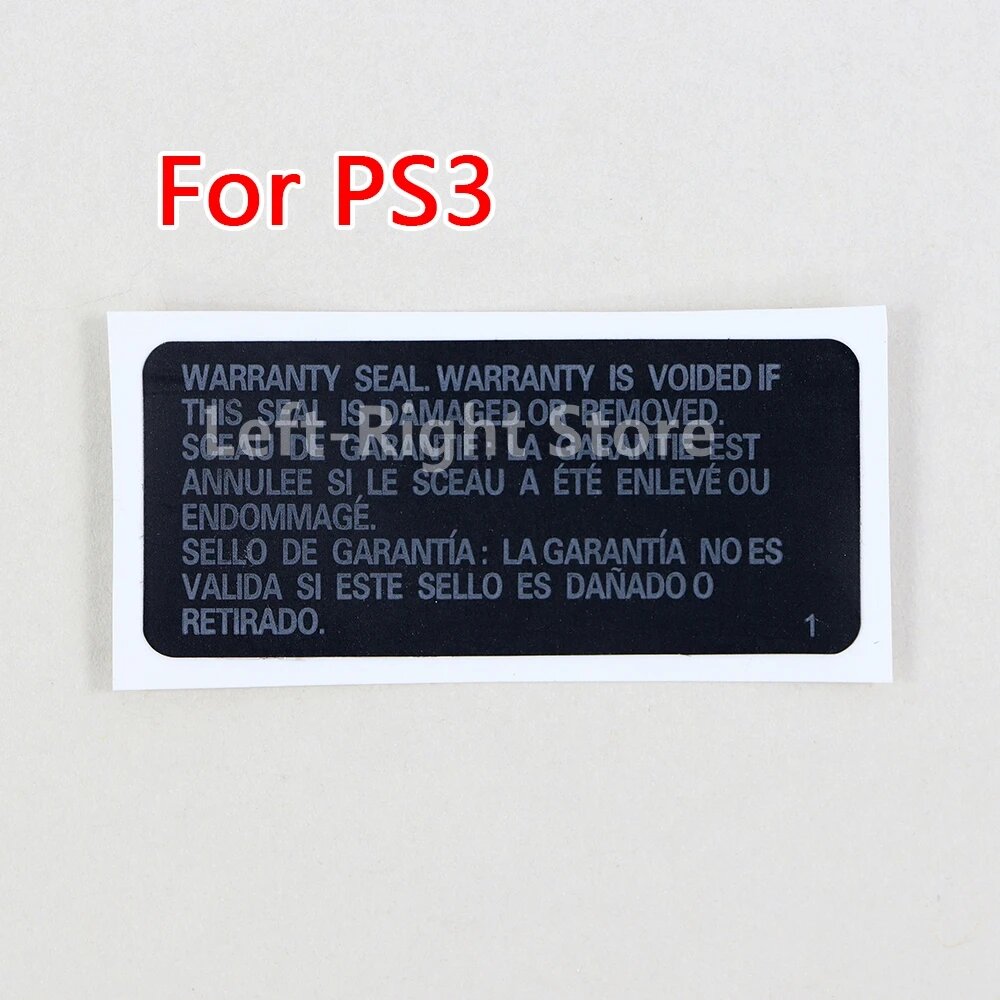 Этикетки уплотнения для корпуса PS3 Slim (2 шт.)