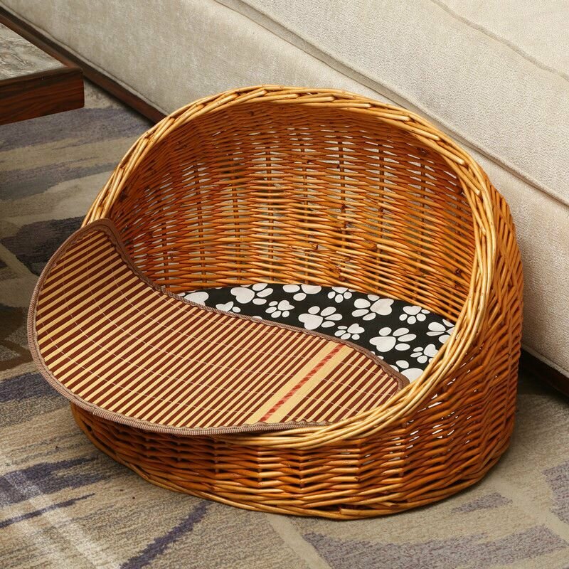 Домик для животных, Домик-гамак для кошек, собак мелких пород напольный серый