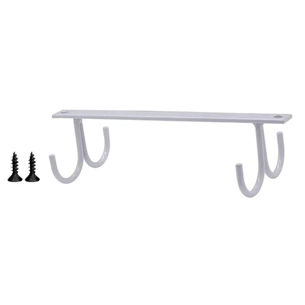 1 шт. подставка для кружек под шкаф держатель для кофейной чашки кружки чашки крючок Белый, White-