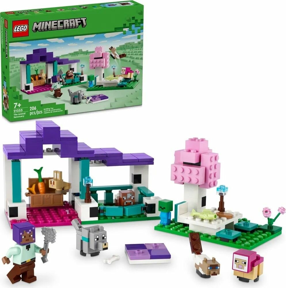 Конструктор LEGO Minecraft 21253 Приют для животных