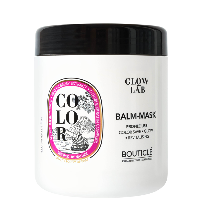 Бальзам-маска для окрашенных волос с экстрактом брусники / Color Balm-mask Double Keratin 1000 мл