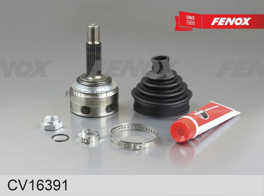 CV16391 FENOX ШРУС VW CADDY II/SKODA FELICIA/FAVORIT 1.3-1.9D 94-01 нар.
