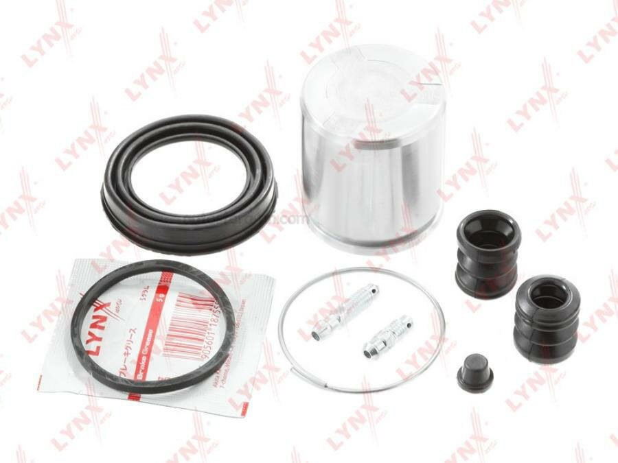 LYNXAUTO BC6281 Ремкомплект суппорта с поршнем RENAULT Logan I 04>, Sandero I 08>, Clio II 98>, Megane I 96-03, 19 92-95, LADA Largus 12>