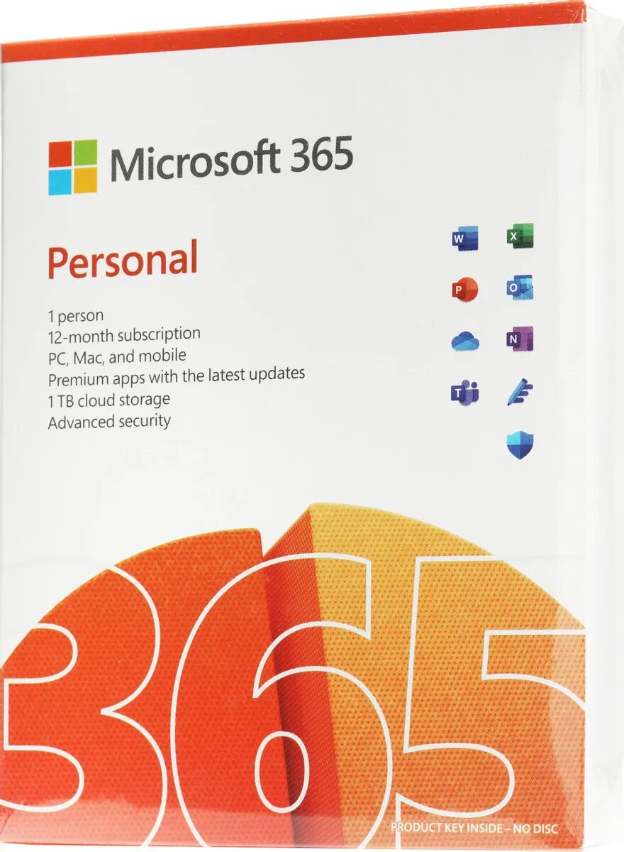 Офисное приложение Microsoft 365 Personal AllLng Sub 1YR Online