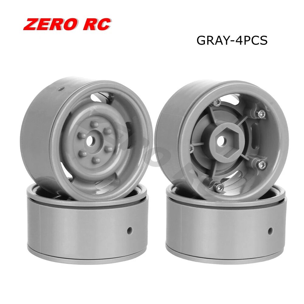 Колеса RC 1/10 1.9" Gray 4PCS