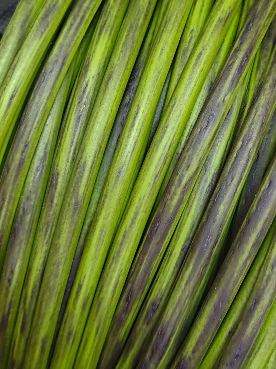 Искусственный ротанг для плетения, полутрубка 6 мм