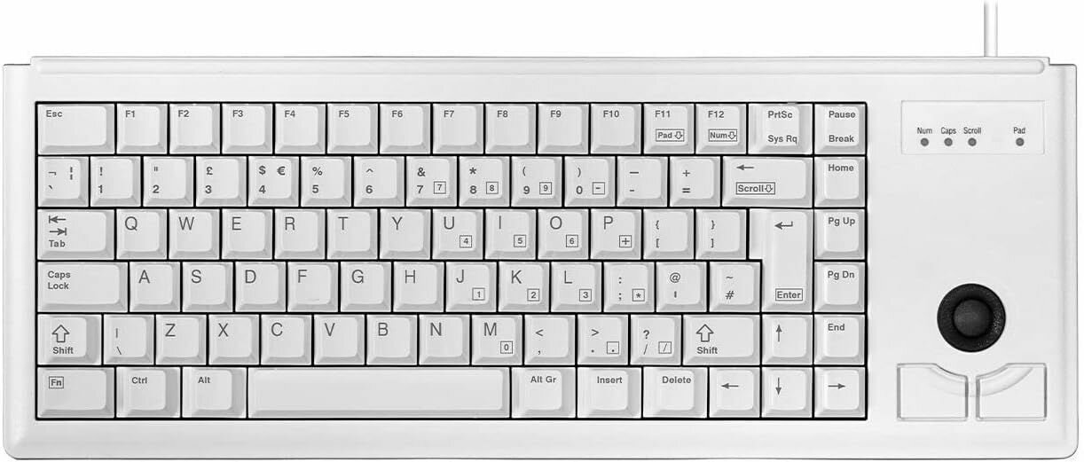 CHERRY Клавиатура G84, серый