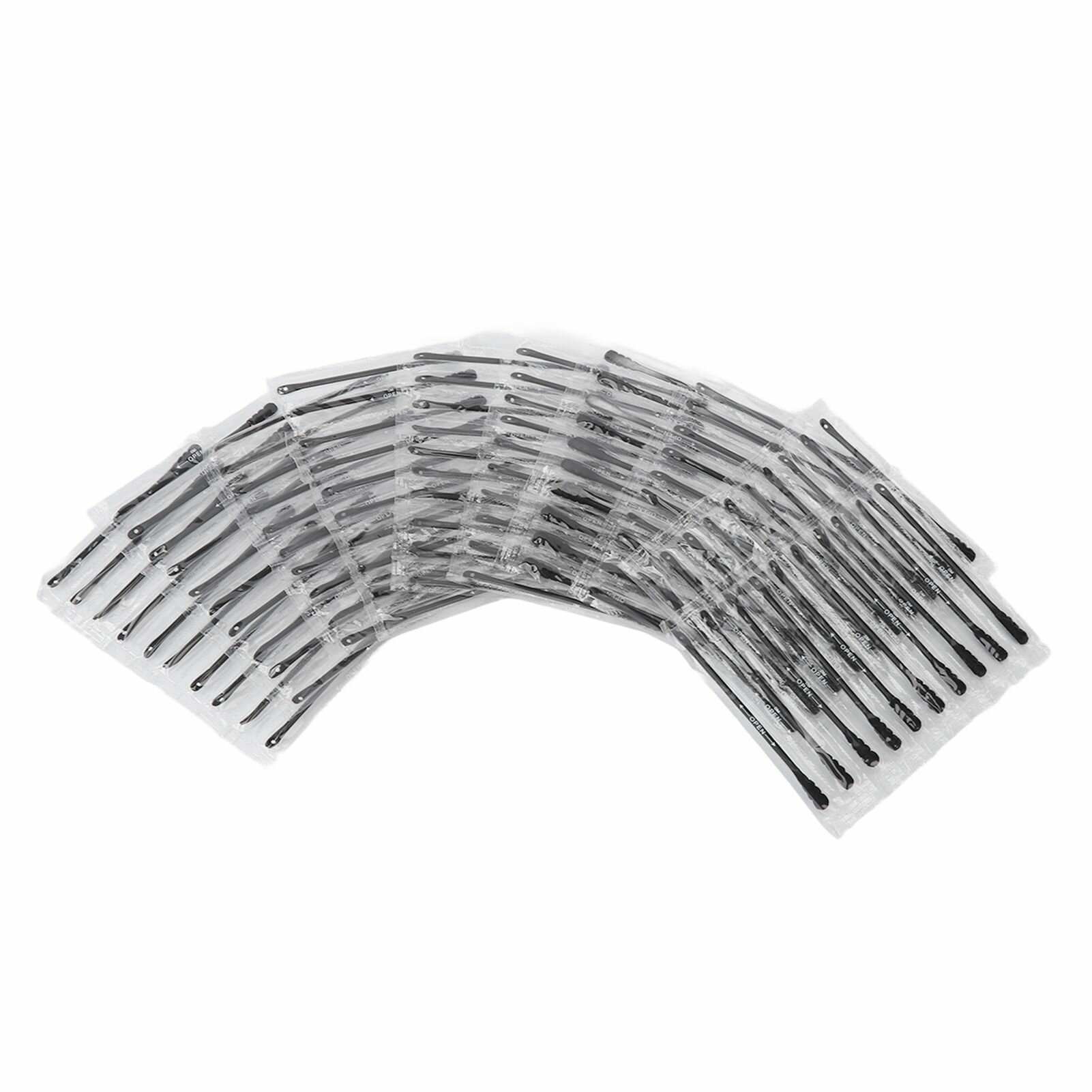 100 шт. ватные палочки с двойными кончиками, черные, одноразовые ватные палочки для удаления черных точек от прыщей, универсальное использование для ухода за лицом и телом