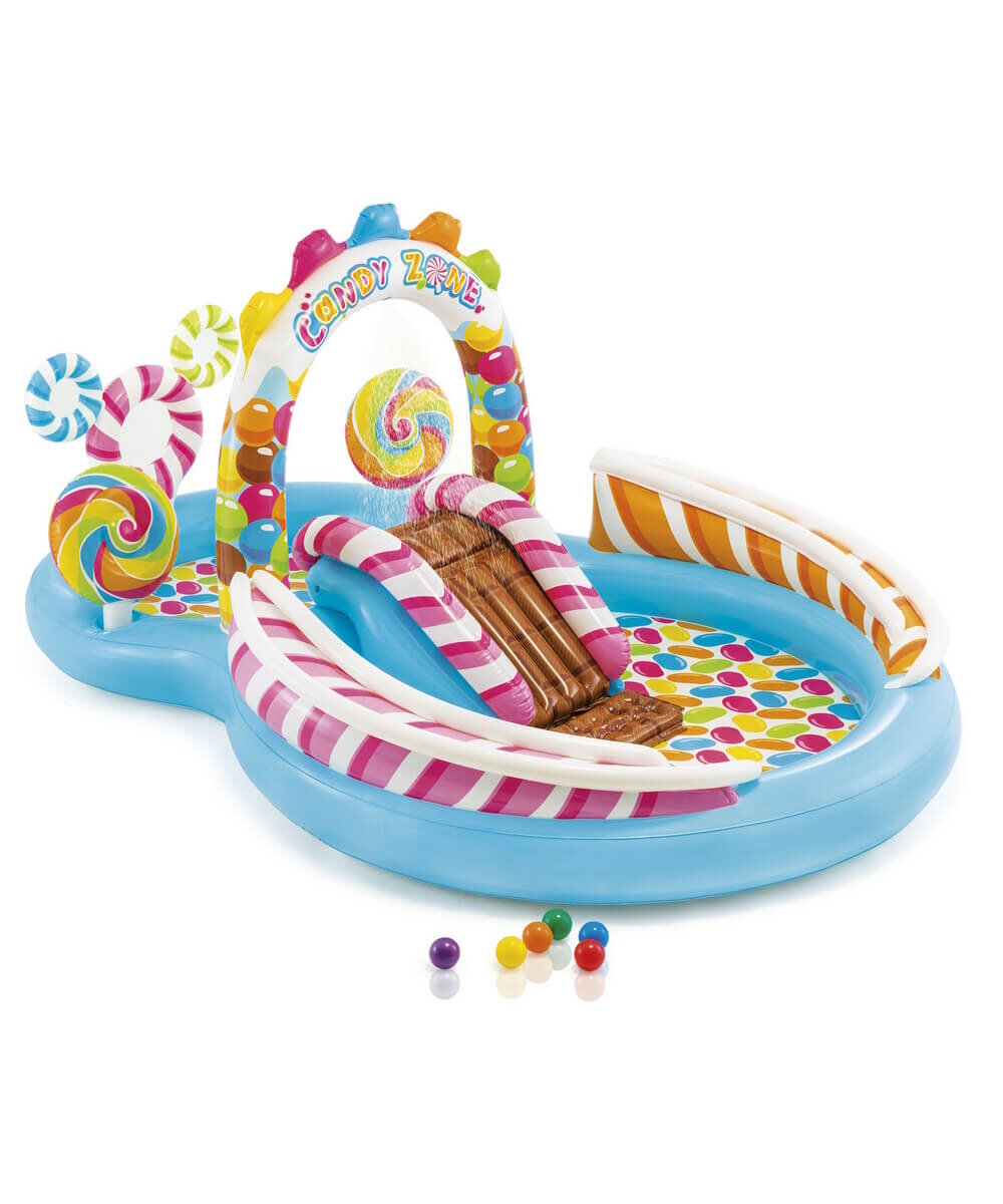 Игровой комплекс Intex 57149 С горкой CANDY ZONE (295x191x130 см)