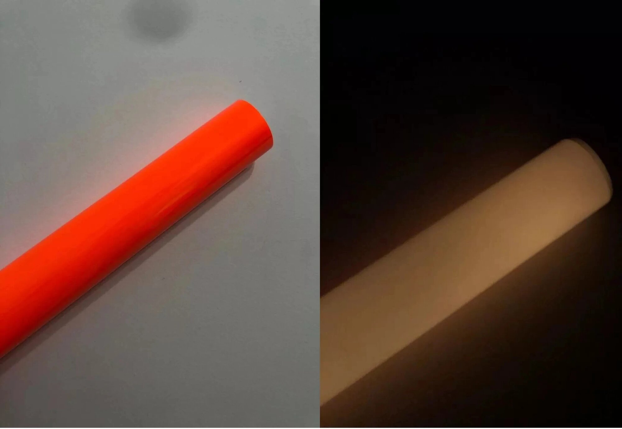 Светящийся термотрансферный винил WXPYU Оранжевый, 30.5x100cm, 6 Neon Orange