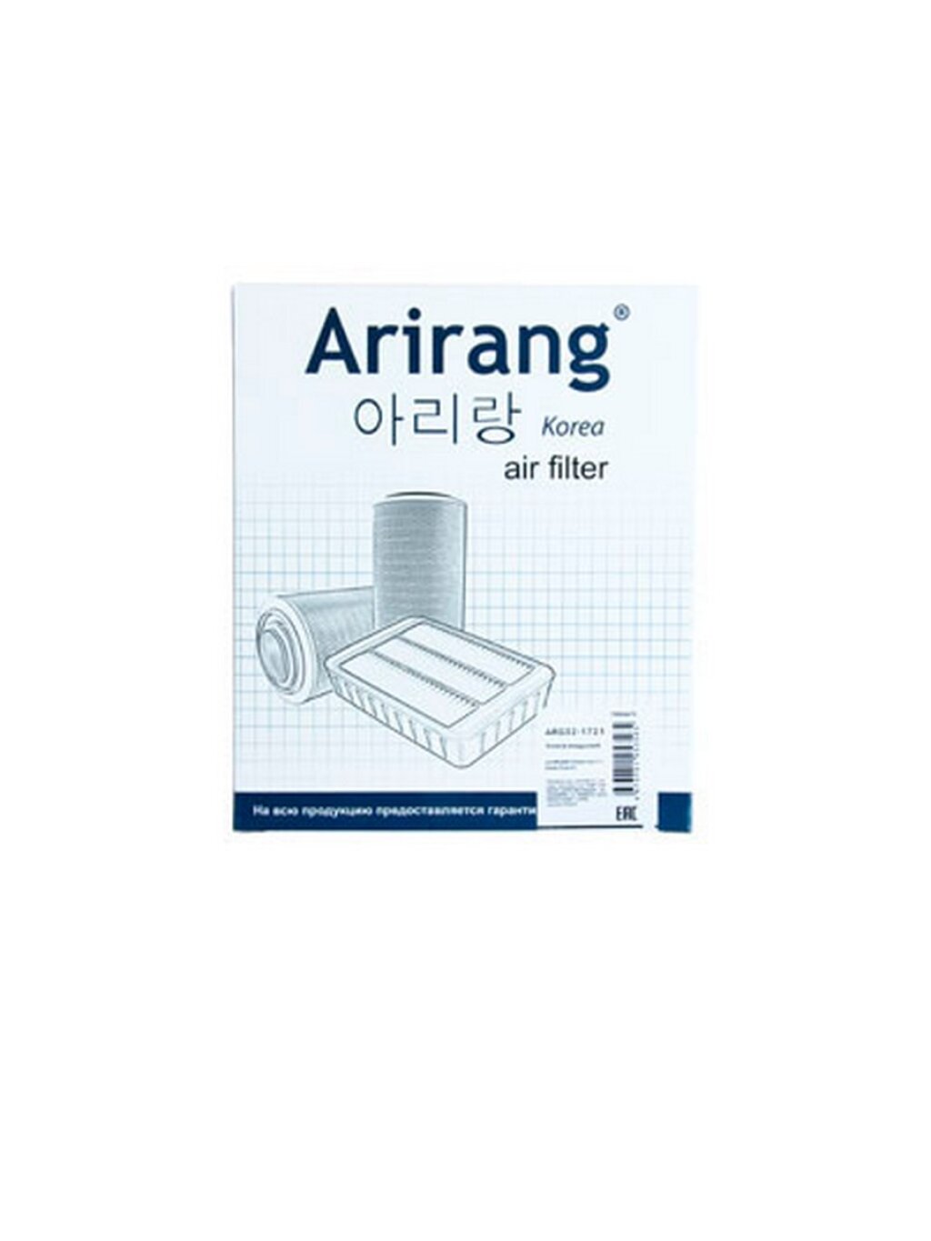 Фильтр воздушный Arirang ARG32-1721