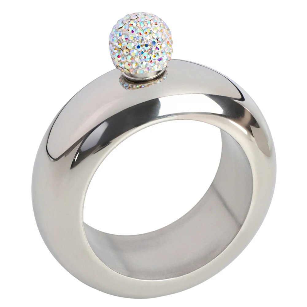 VKTECH Браслет-фляга из нержавеющей стали Серебряный, stainless steels