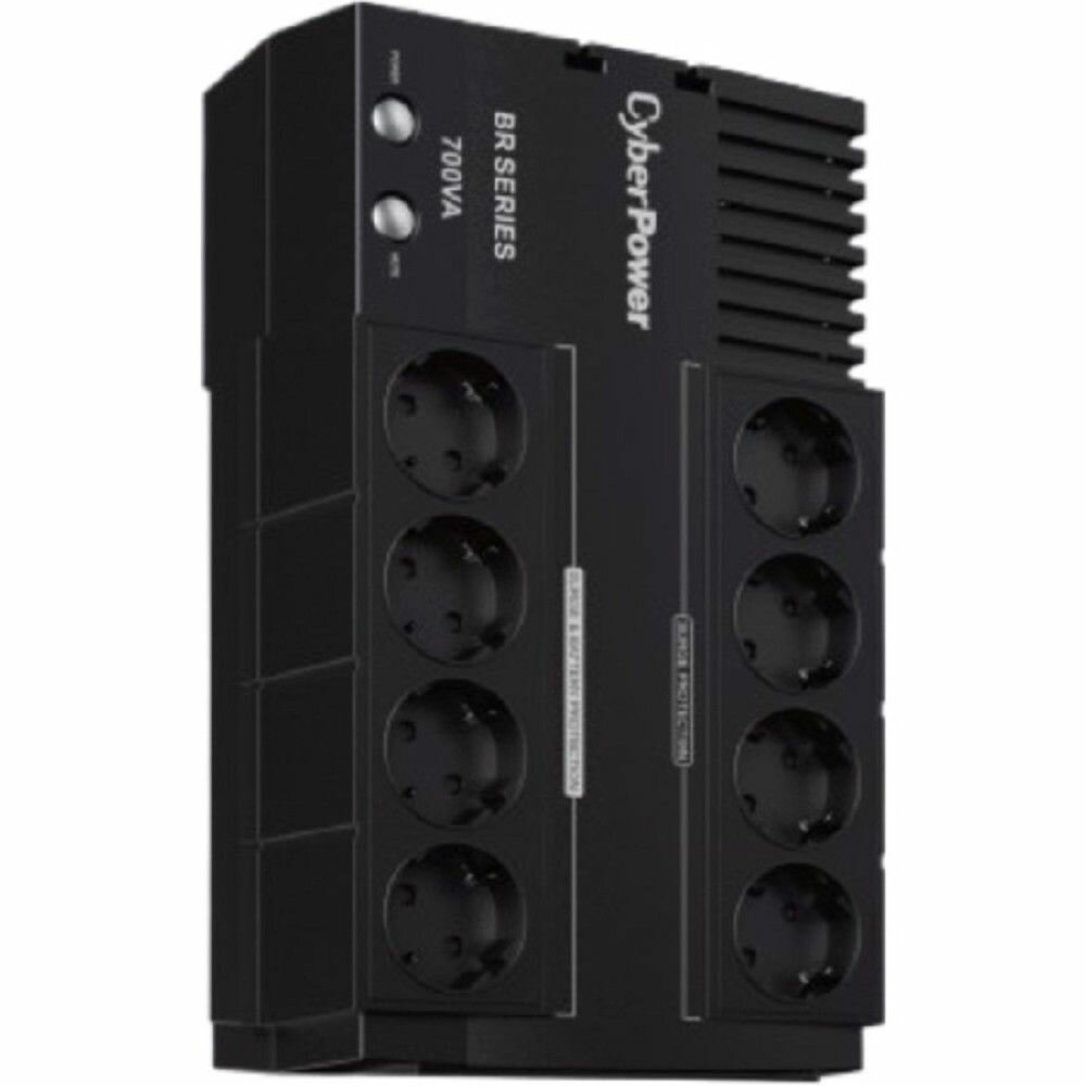 CyberPower ИБП BR700EA ИБП Line - Interactive 700VA 390W USB RJ11 45 4+4 EURO без LCD экрана