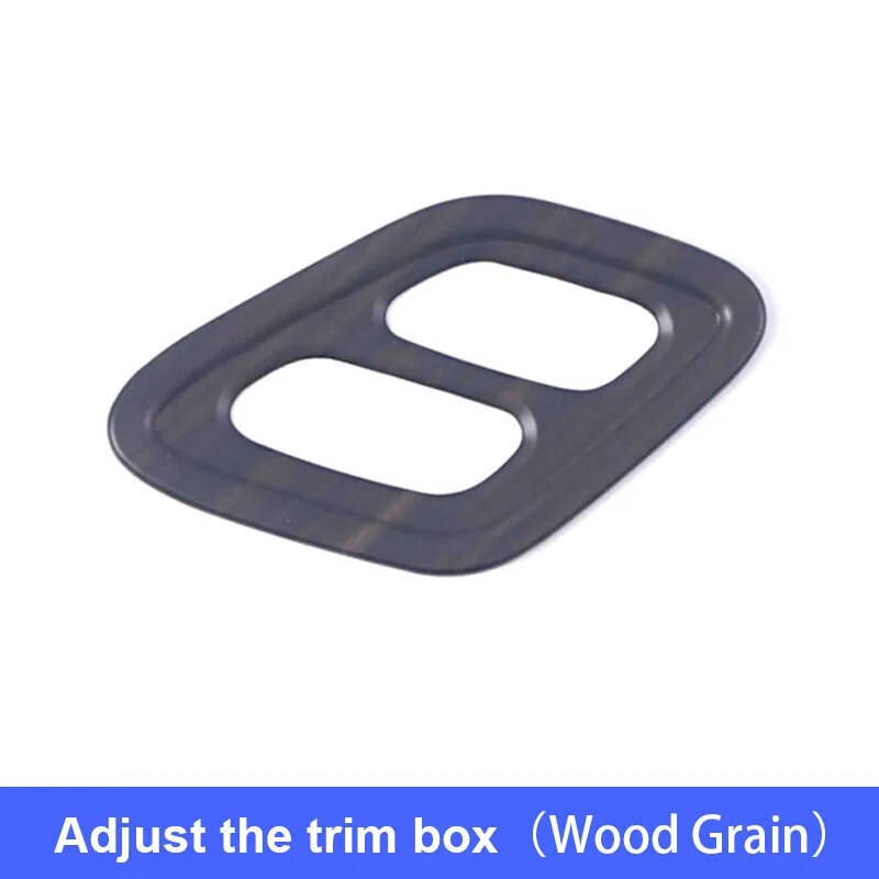 Автомобильные аксессуары, внутренняя отделка для GAC Trumpchi GS8 II 2023, регулируемые чехлы на сиденья, наклейки на рамку, внутренняя отделка, наклейки, автозапчасти Copilot-Wood Grain