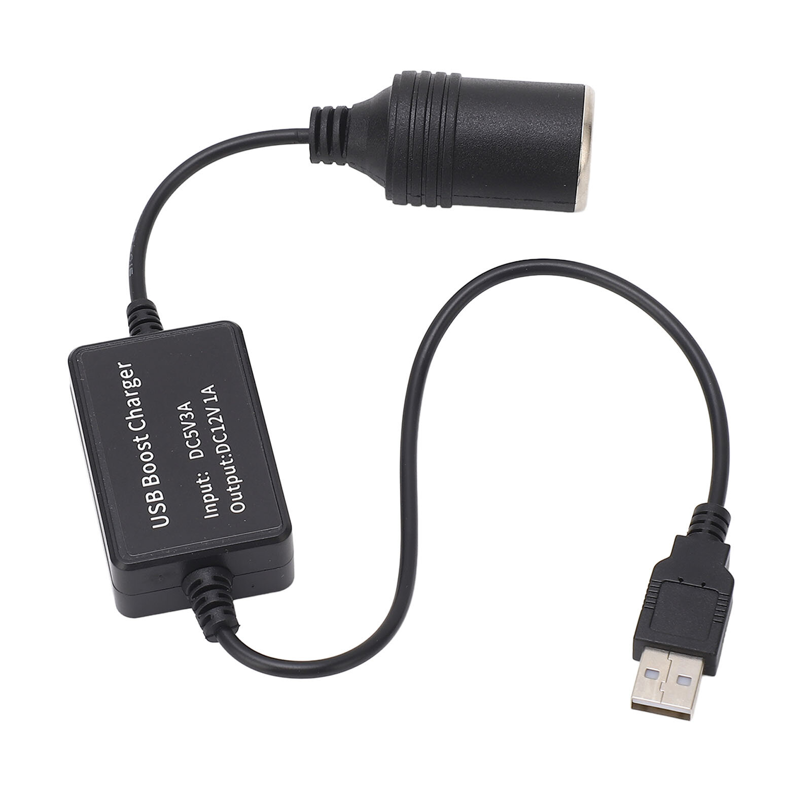 12V Адаптер питания для автомобильных устройств, прикуриватель с USB-разъемом для GPS, видеорегистраторов и светодиодных лент