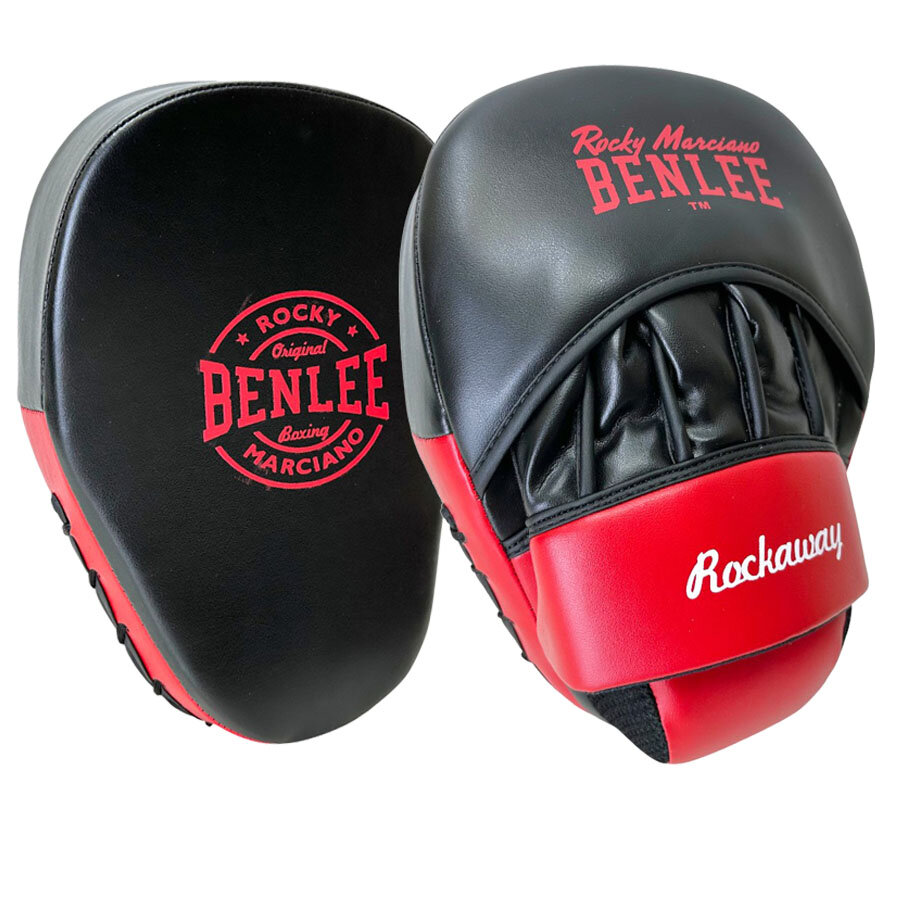 Боксерские лапы Benlee Rockaway черно-красные