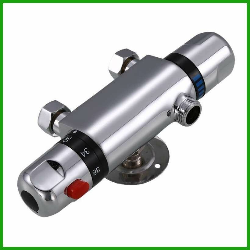 Термостатический смеситель, для ванны, душа, хромированный термостат и с термостатом