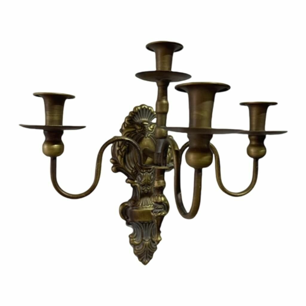 Настенные бра металлические железные подсвечники декоративные для дома, - B