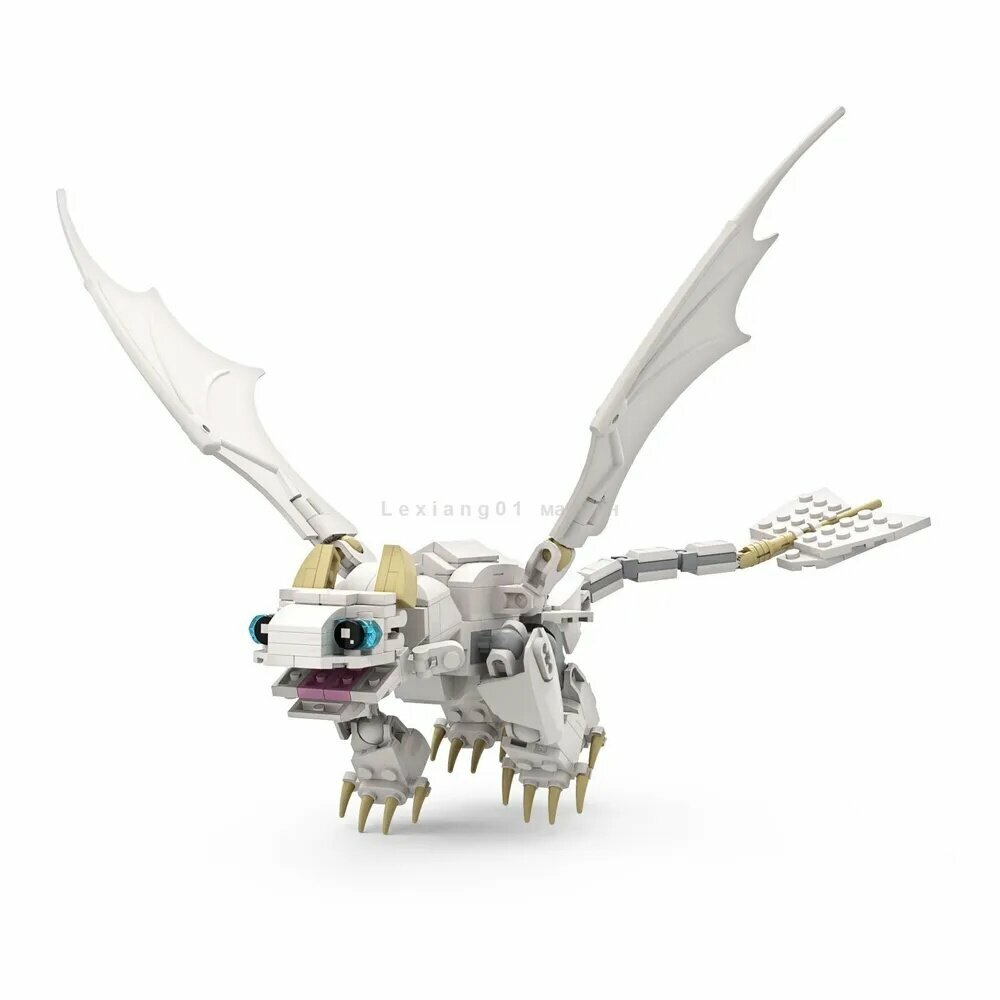 Строительная игрушка Как приручить дракона / How to Train Your Dragon Беззубый фигурка Совместимость с Лего