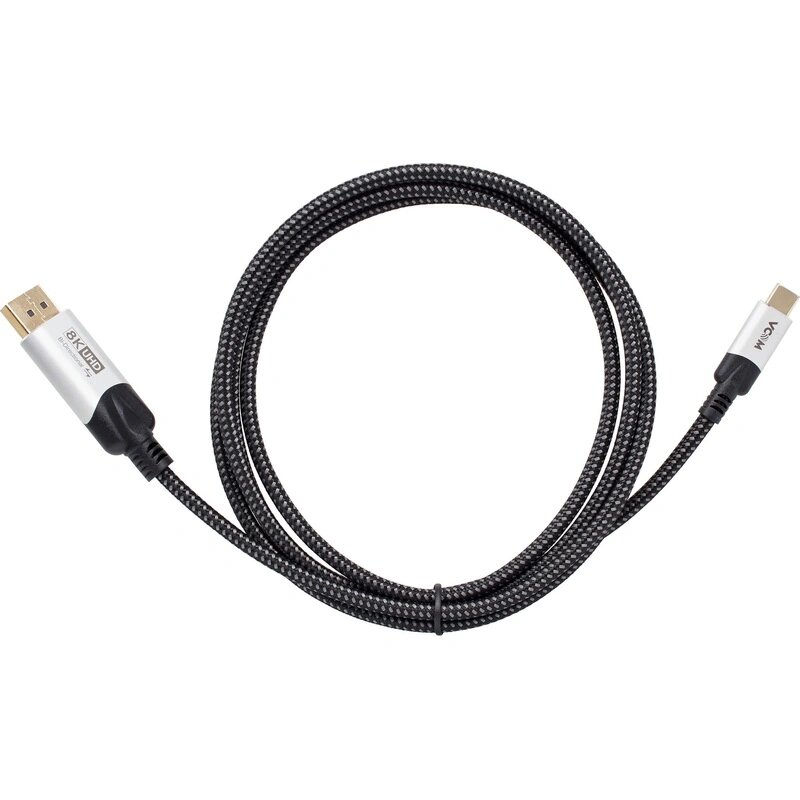 Кабель адаптер DP A(m) <-->USB 3.1 Type-Cm, 1.8m , VCOM