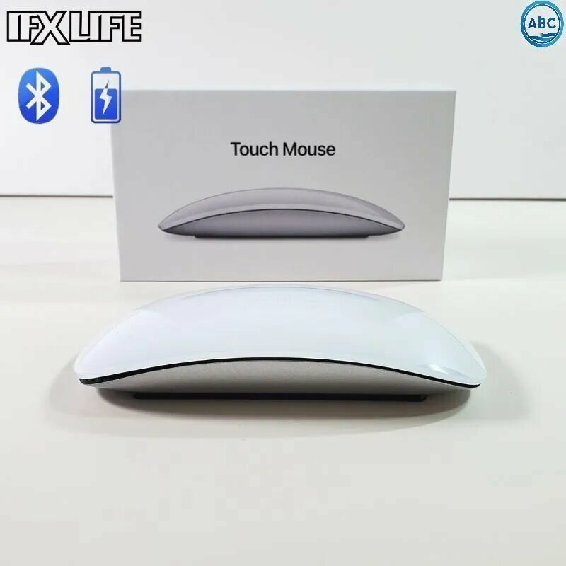 Мышь беспроводная Magic Macbook Mouse, белый ролик с тактильным управлением