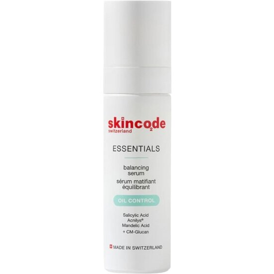 Сыворотка для лица Skincode Essentials S.0. S Oil Control Балансирующая, 30 мл