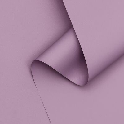 Пленка для цветов тонированная, матовая, светло - сиреневая, 0.5х10 м, 65 мкм