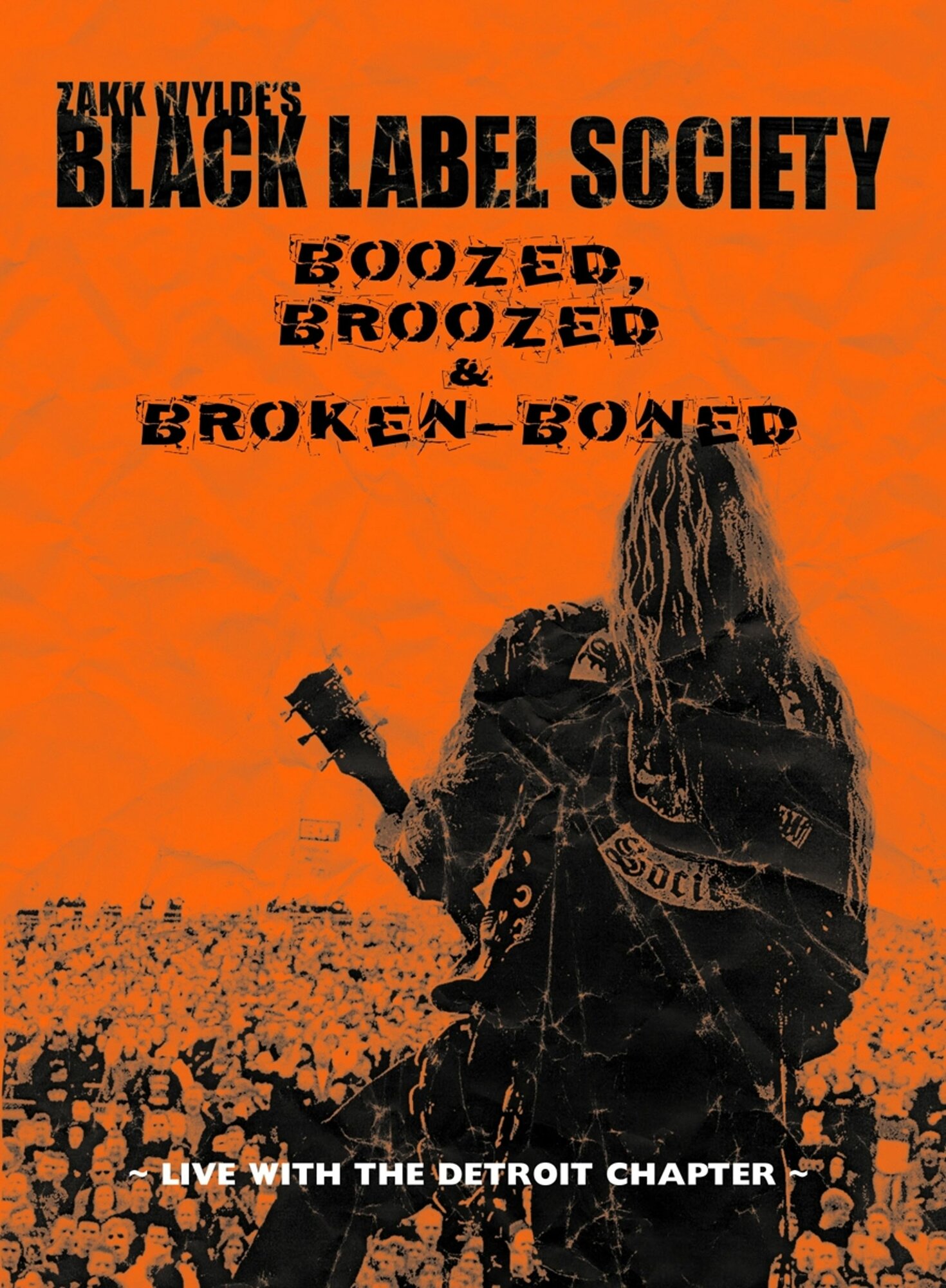 Компакт-диск Black Label Society - Boozed, Broozed & Broken-Boned: Live With The Detroit Chapter (Ländercode 2) (DVD) (1 DVD)