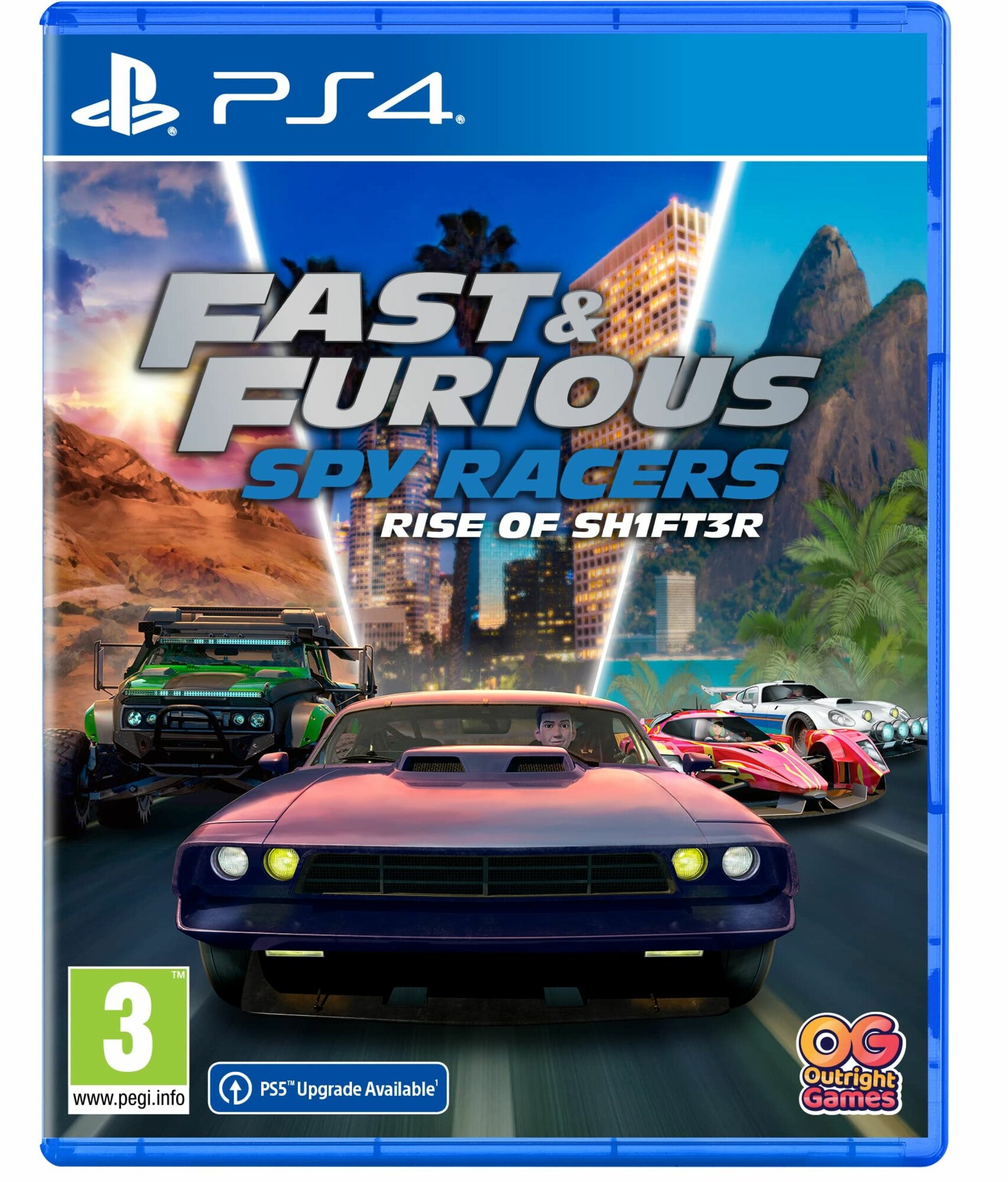 Fast & Furious Spy Racers: Подъем SH1FT3R (русская версия) (PS4)