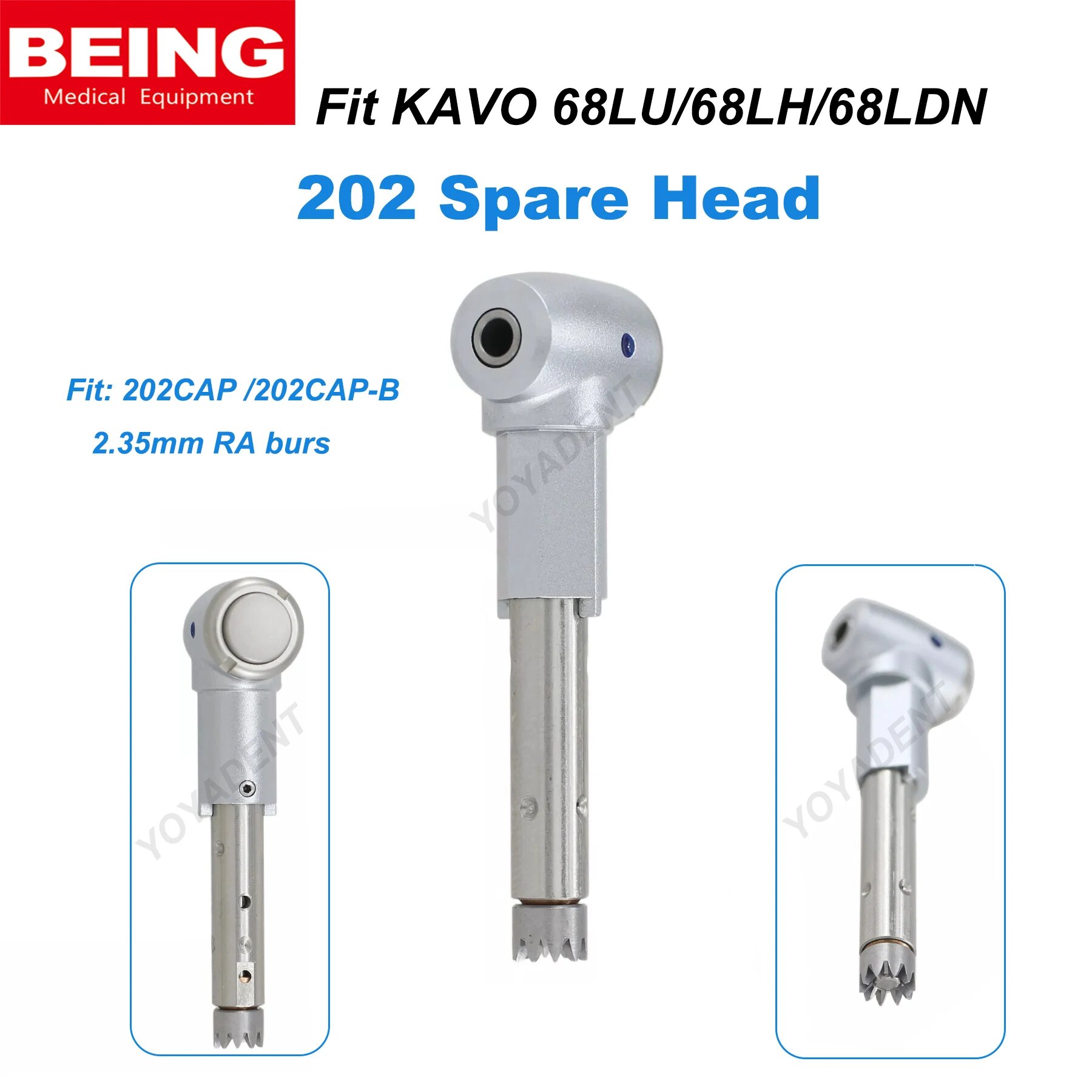 Стоматологическая угловая головка YOYADENT для KAVO 68LU/68LH/68LDN BEING 202CAP/202CAPB