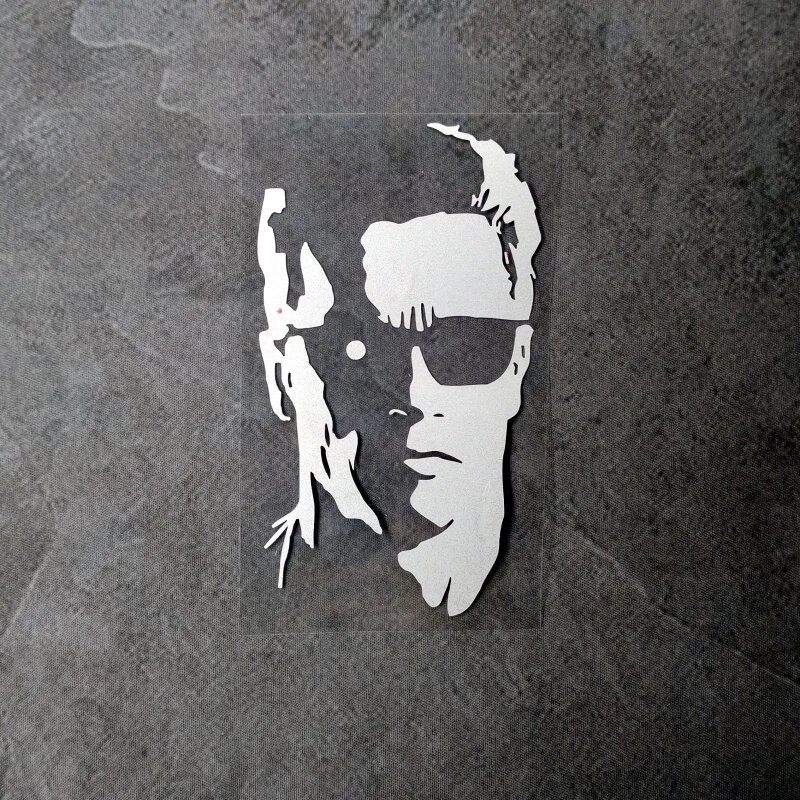Терминатор T800 Schwarzenegger автомобильные наклейки светоотражающие наклейки для окон мотоциклов чехол для ноутбука автотюнинг