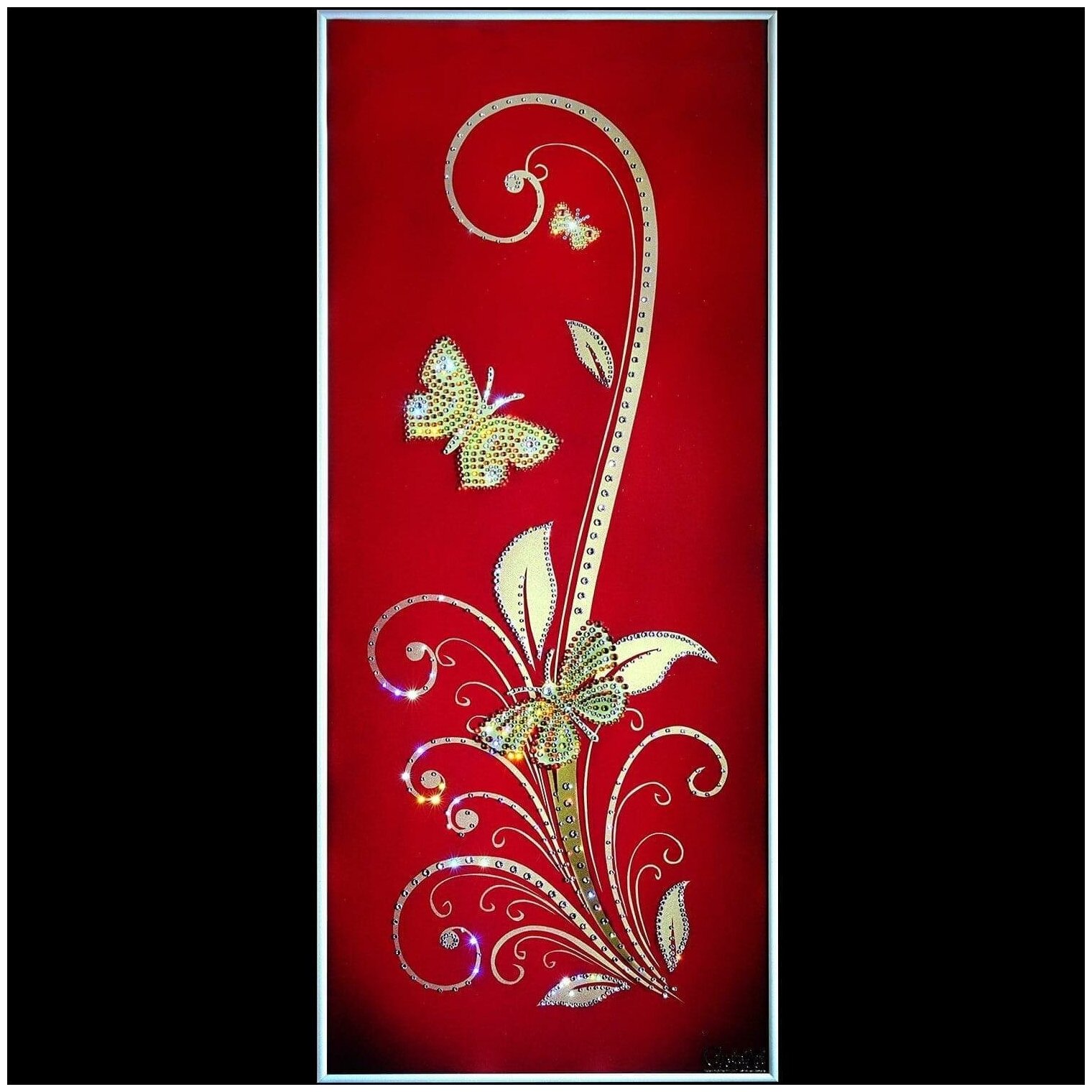 Картина "Лето". Сваровски Swarovski 70 х 30 см