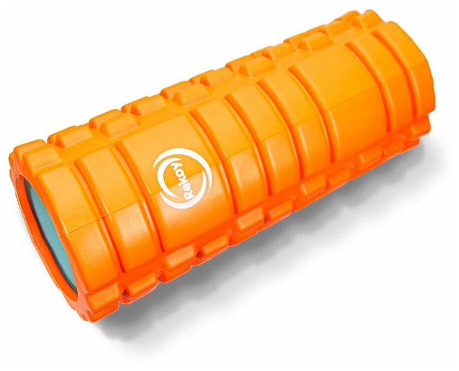 Ролик (валик) массажный ReKoy для йоги и фитнеса, 14х33 см, EVA пена