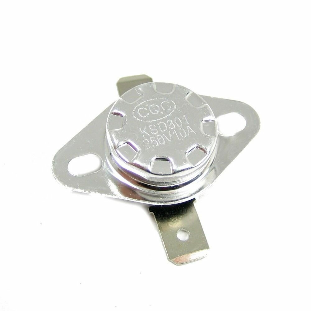 Датчик температуры (термостат) KSD 160C 250V 10A контакты NC (нормально замкнутые) 1 штука