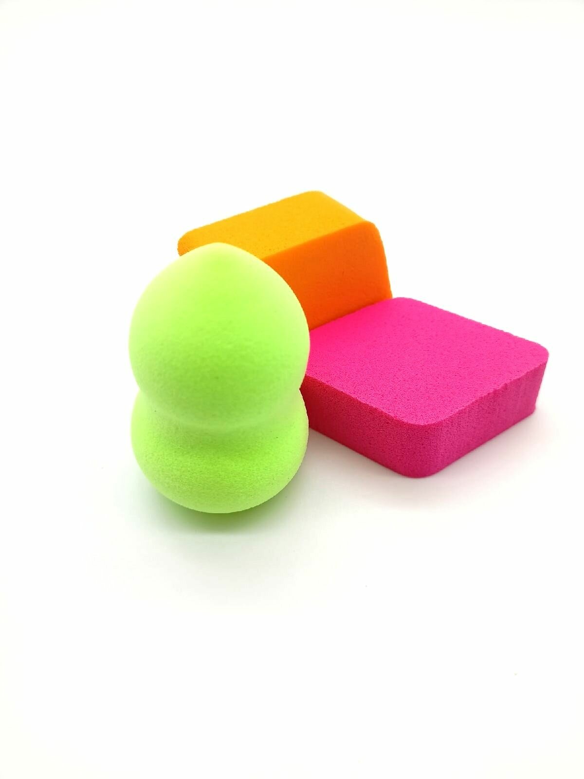 Косметический комлпект Спонж 3 штуки MIX