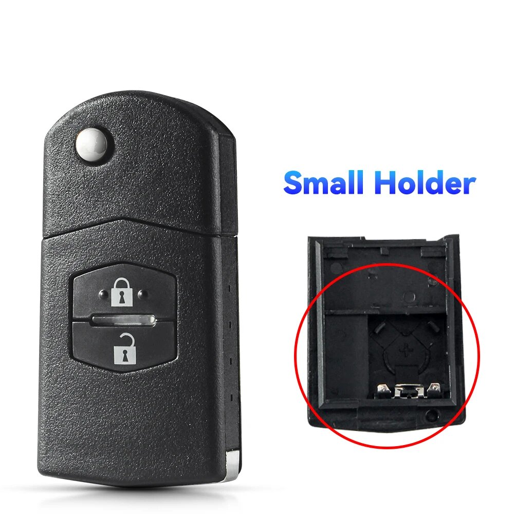 Запасной смарт-чехол KEYYOU для Mazda, 2/3 кнопок, для Mazda 3 5 6 2BNT Small Holder