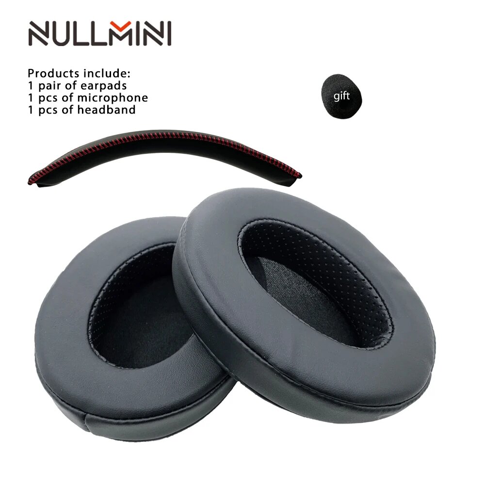 NullMini Амбушюры HyperX Cloud, Цвет: 1, red headband