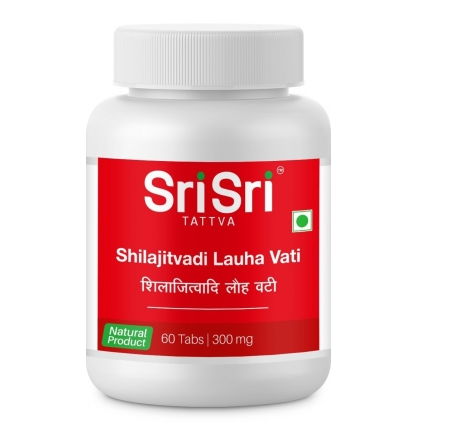 Шиладжит Лауха Вати, Шри Шри, Shilajitvadi Lauha, Sri Sri, 60 таблеток