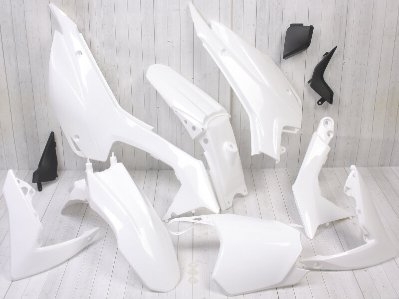 PitBikeClub Пластик для питбайка BSE CRF110 MX EX (PH10 2015-2023) Белый