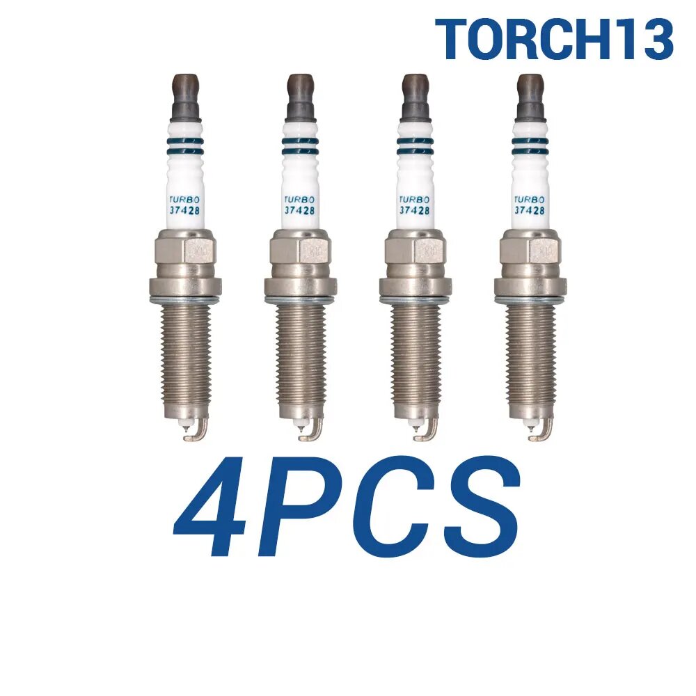 2-8 шт. иридиевых свечей TORCH13/37428, замена для ILZKAR8G8, ILZKAR8H8S, VXEHC24G, 4 pieces TORCH13