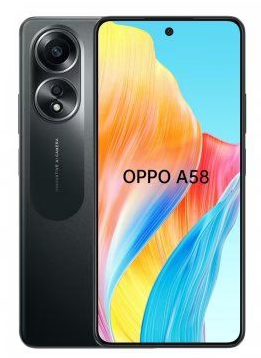 Смартфон Oppo A58 (6+128Gb) Блестящий Черный