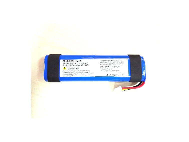 Аккумулятор для JBL Xtreme 2 (103/ID1019), 37.44Wh, 5200mAh, 7.2V, OEM