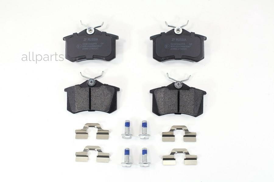 ZF RUSSIA GDB1330 ZFR Колодки задние 15.0 мм для VAG / Renault / Peugeot ZF Russia GDB1330 ZFR