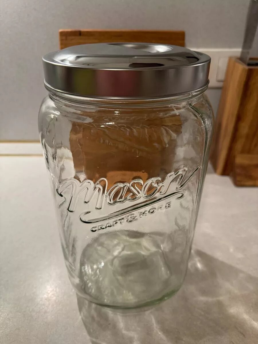 Банка для продуктов 4.7 литров MASON