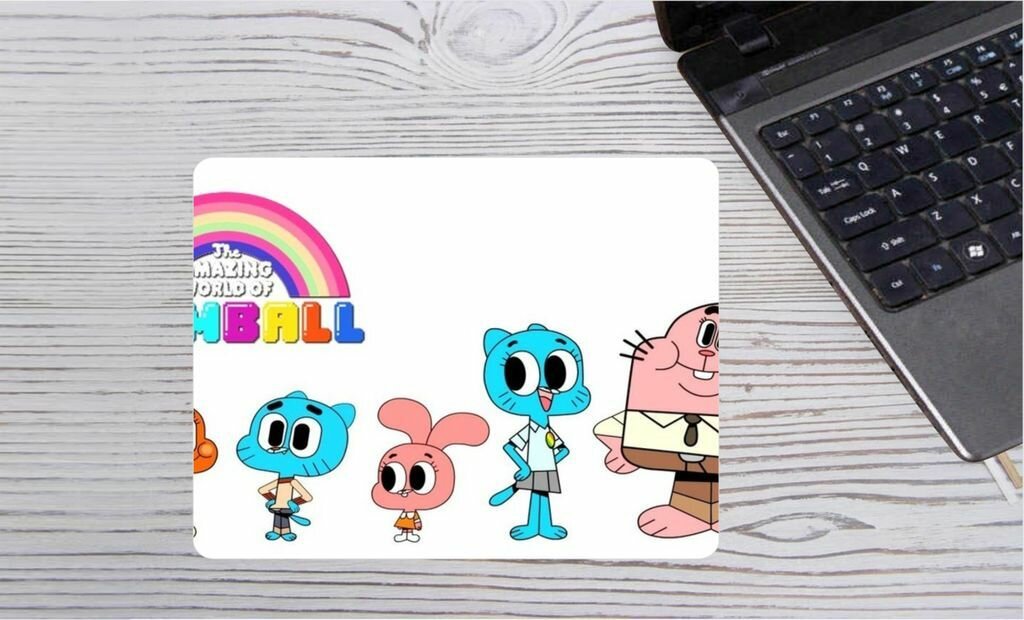 Коврик для мышки Удивительный мир Гамбола, The Amazing World of Gumball №32
