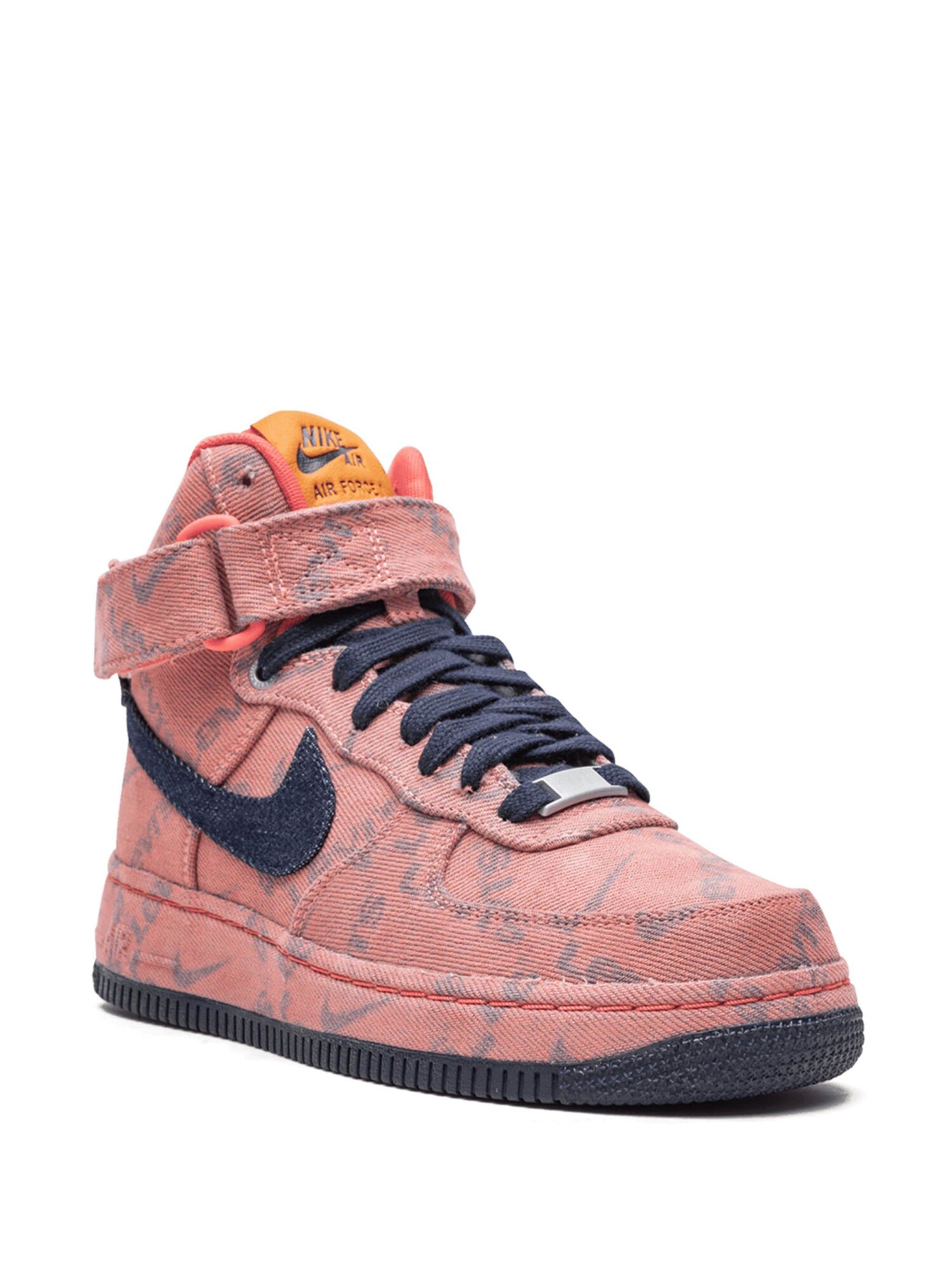 Кроссовки NIKE Air Force 1 High, размер 8 US, pink — фото 1