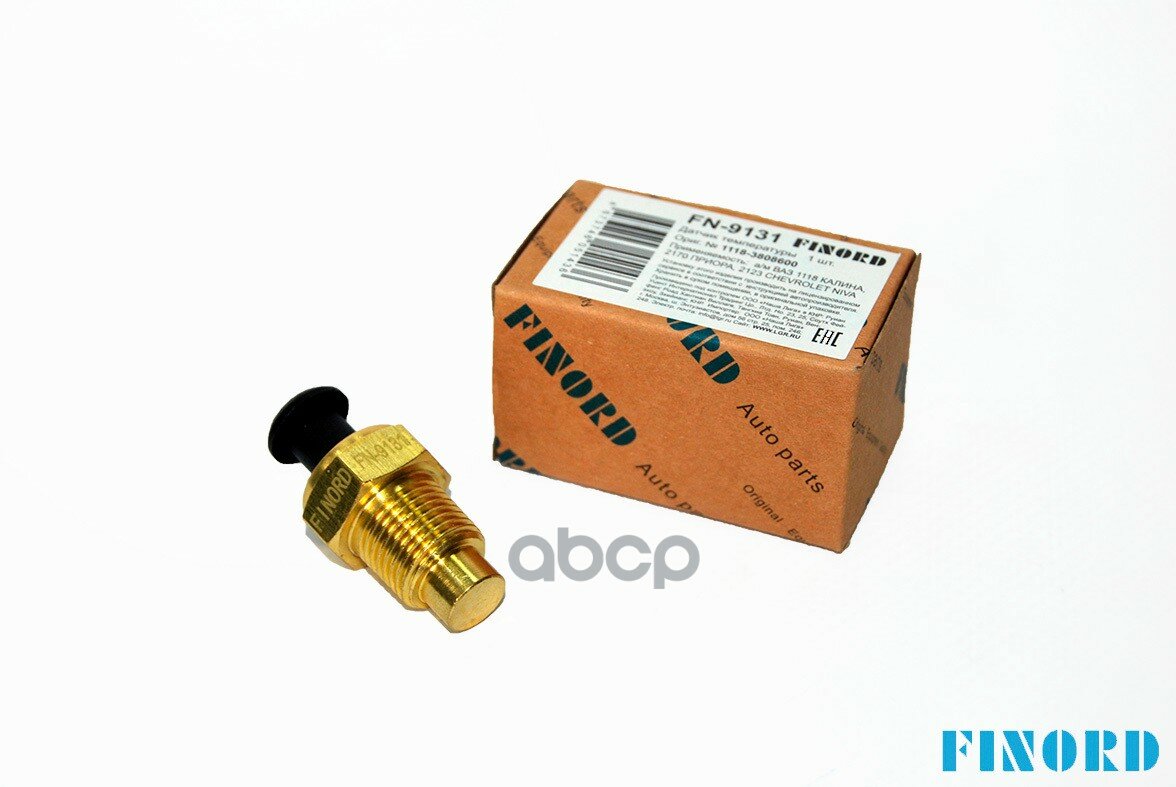 Датчик температуры для ВАЗ 1117-1119 Калина, для ВАЗ 2170 Приора, для ВАЗ 2123 Шеви-Нива (27.3828) FINORD арт. FN9131