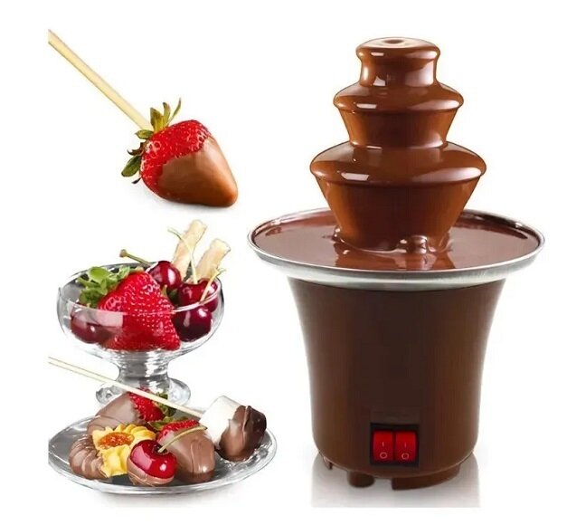 Шоколадный фонтан Chocolate Fondue Fountain Mini